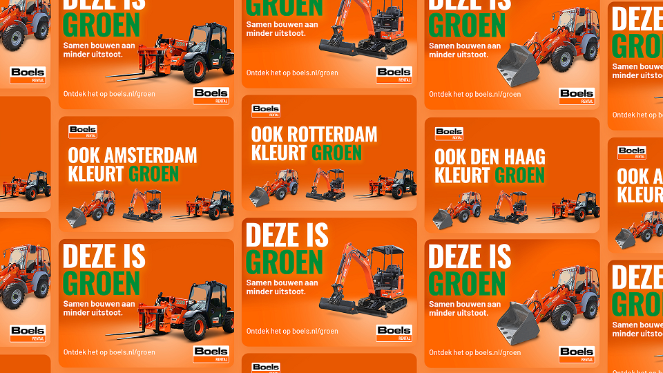 Boels Rental komt met nieuwe campagne voor duurzaamheid ...