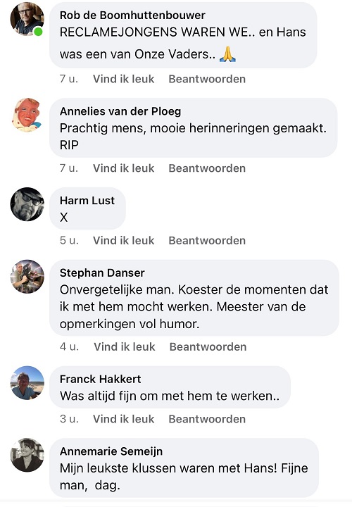 Regisseur Hans van Rijs is gaan hemelen | MarketingTribune Bureaus