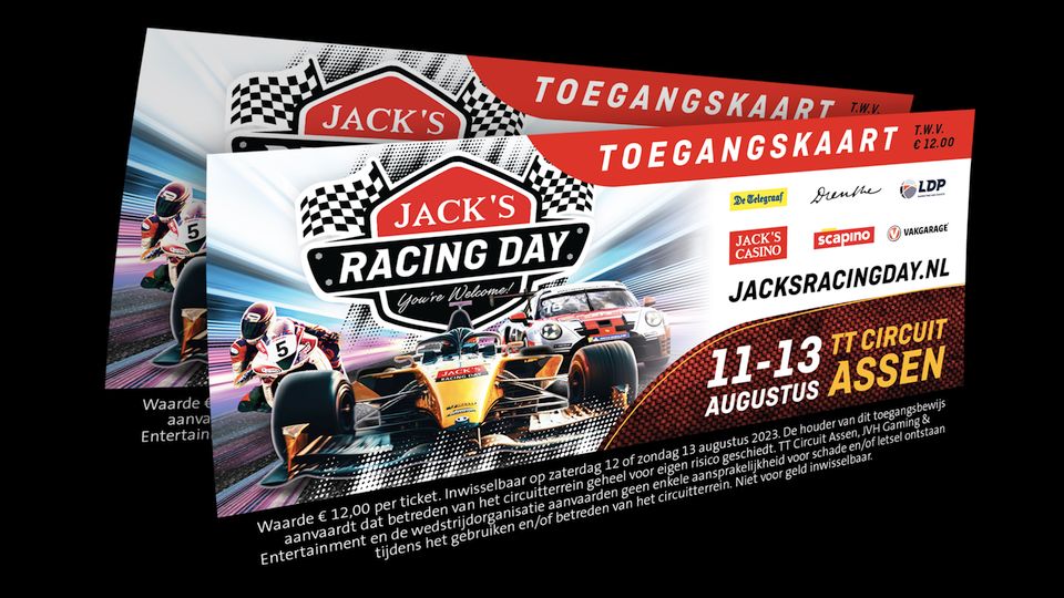 Scapino partner van Jack's Racing Day | MarketingTribune Bureaus