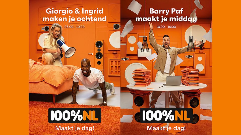 Radiostation 100% NL kiest Das Buro | MarketingTribune Bureaus