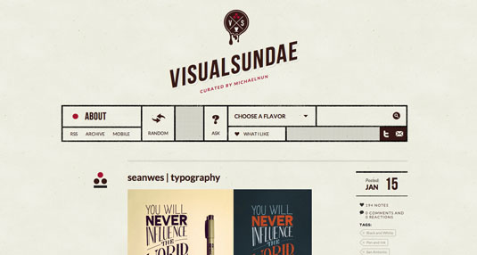 10 van de beste design Tumblr blogs van 2014 | MarketingTribune Design