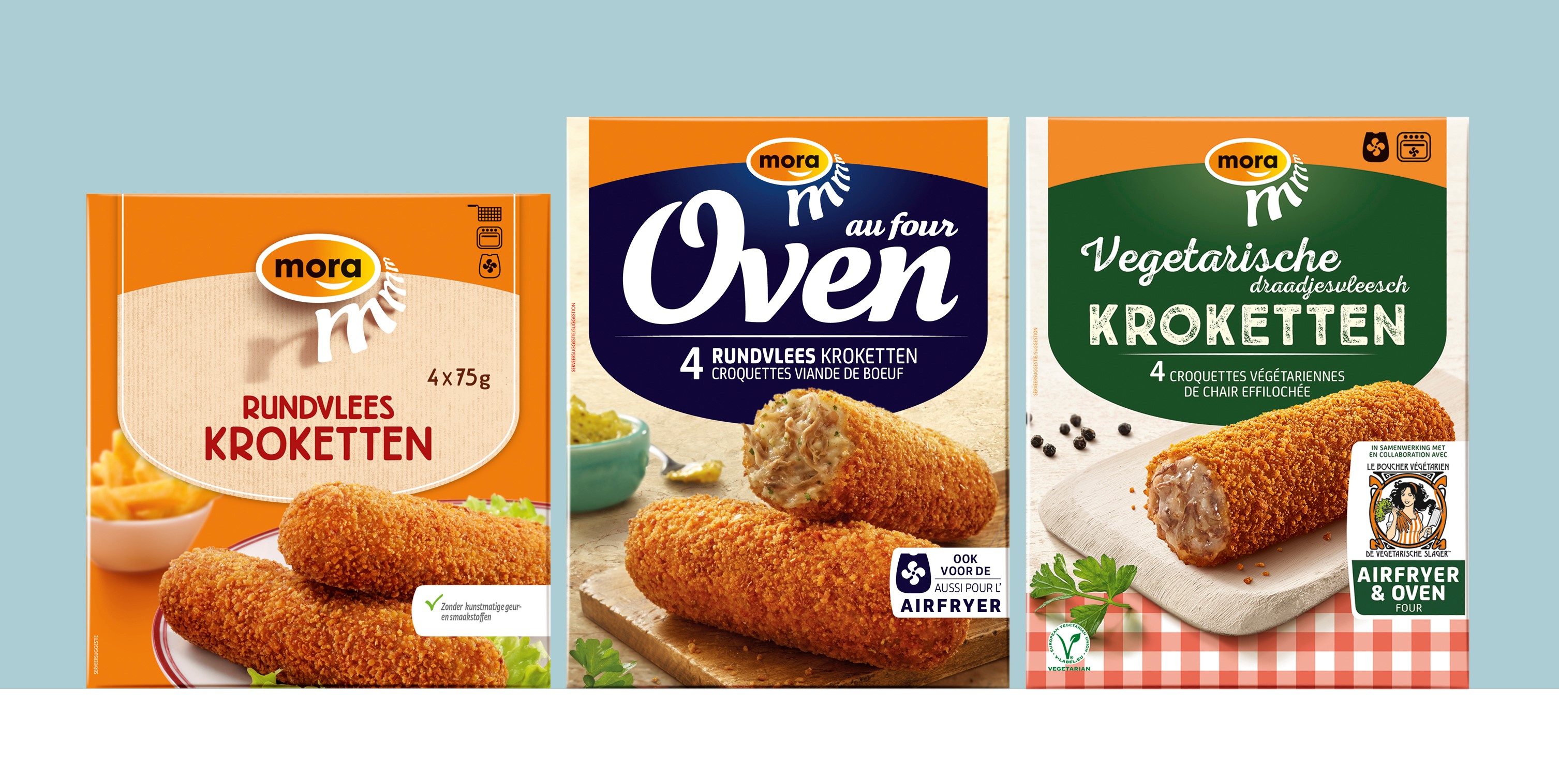 Verpakking Mora en Vegetarische Slager door ProudDesign ...