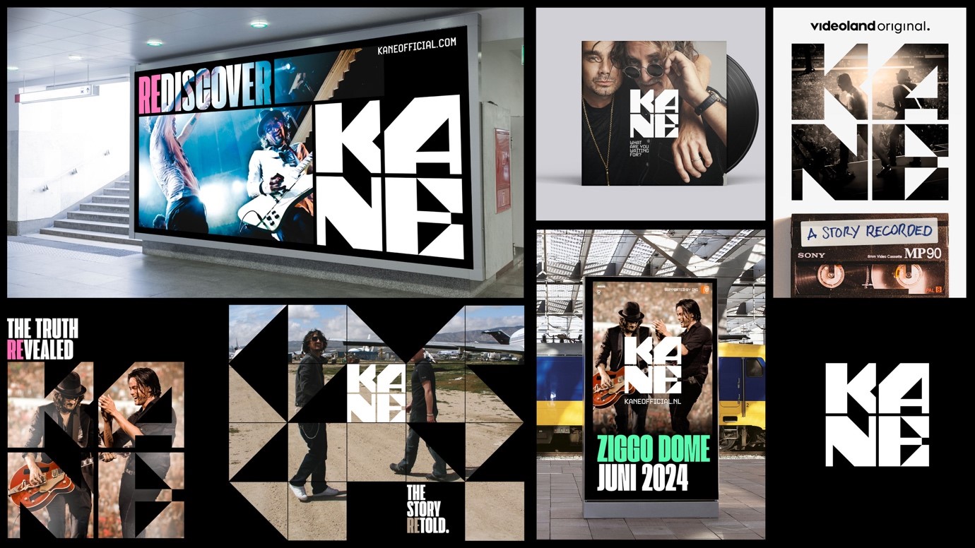 Kane: a band rebranded | MarketingTribune Design