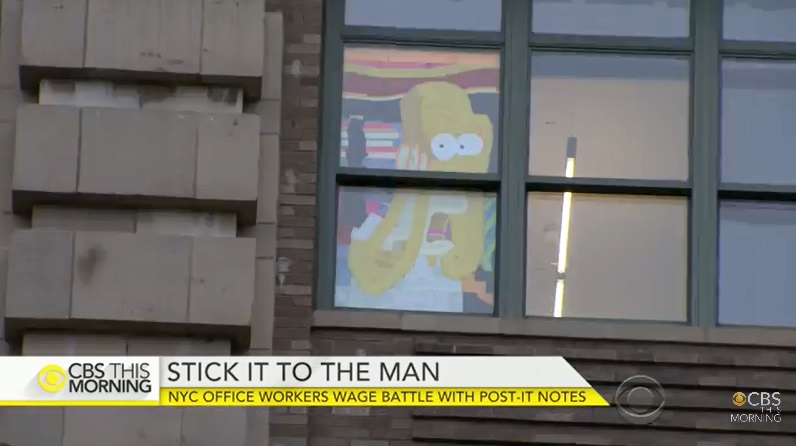 Post it war in New York | MarketingTribune Design