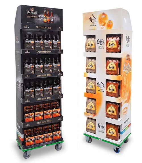 AB InBev investeert in duurzame displays supermarkten ...