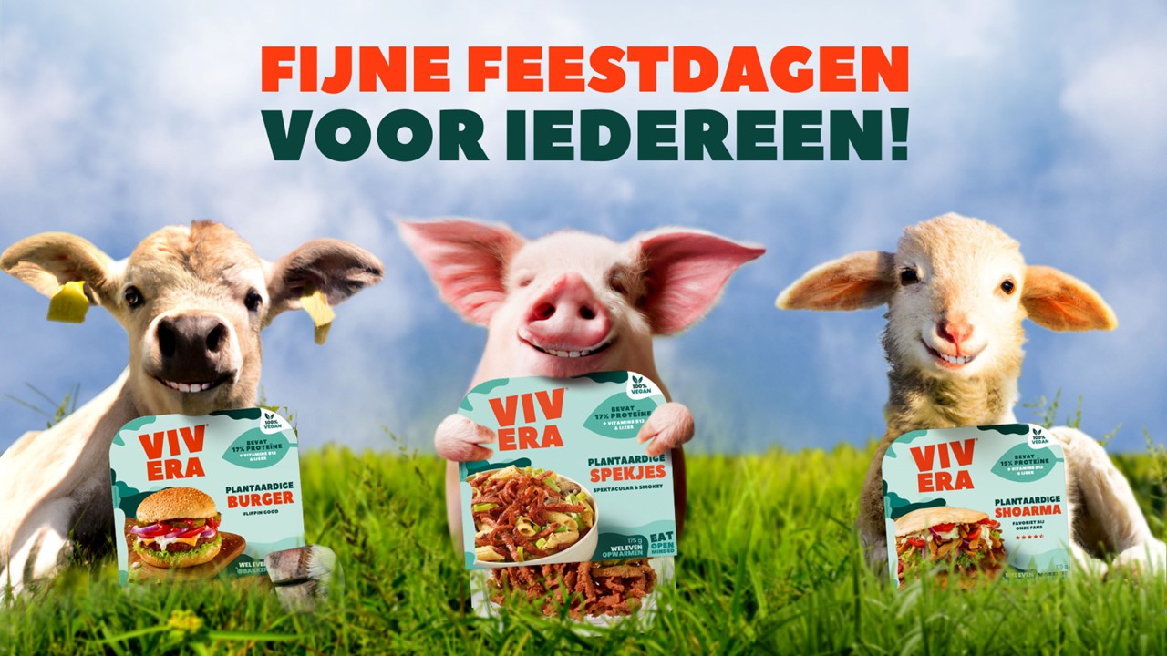 Campagne Vivera: minder vlees met kerst | MarketingTribune Food en Retail