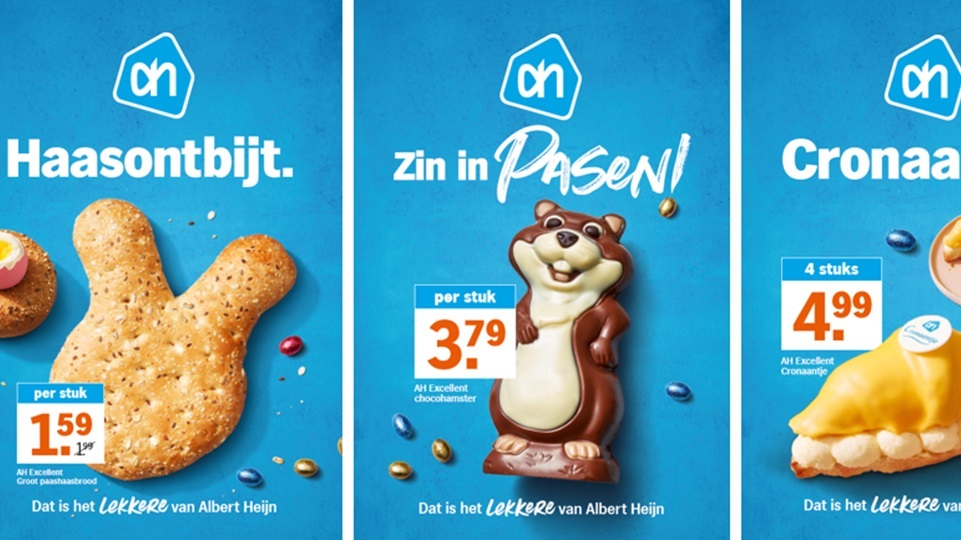 Albert Heijn brengt paasassortiment tot leven met AI | MarketingTribune ...