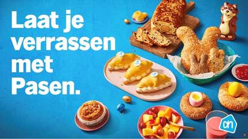 Albert Heijn brengt paasassortiment tot leven met AI | MarketingTribune ...