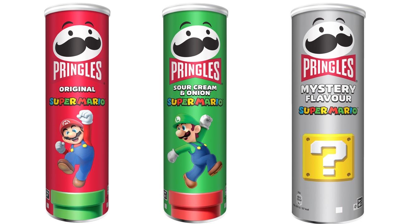 Pringles lanceert nieuwe campagne in samenwerking met Super Mario ...
