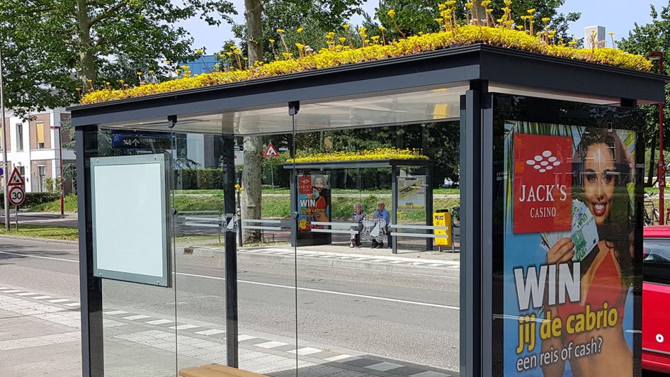 Groene bushokjes kansrijk voor outdoor-reclame | MarketingTribune Media