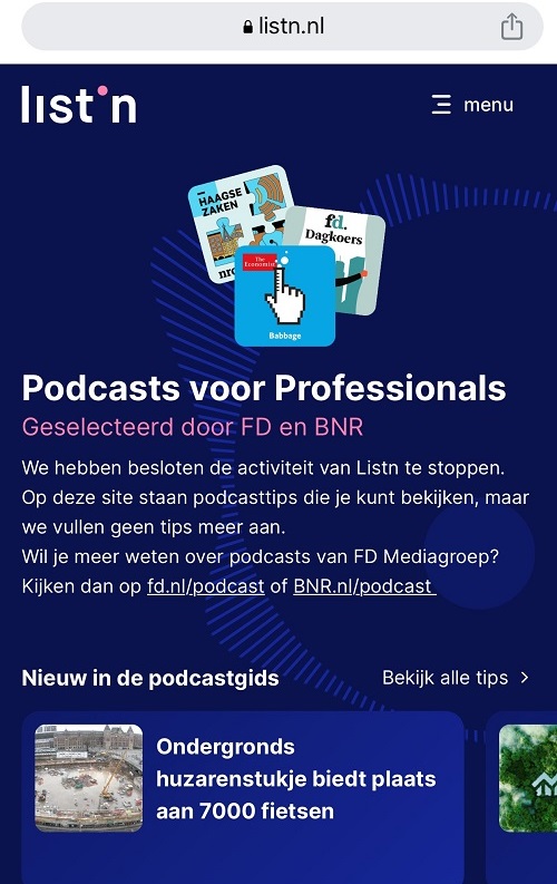 'Listn als titel gaat verdwijnen' | MarketingTribune Media