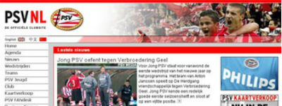 PSV lanceert nieuwe site en app | MarketingTribune Online Marketing