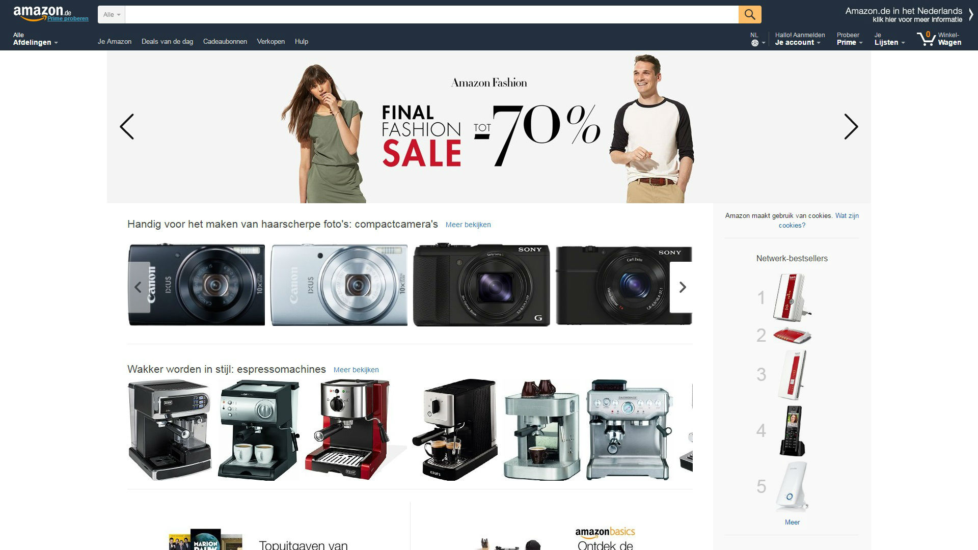 Amazon.de website nu beschikbaar in het Nederlands | MarketingTribune ...